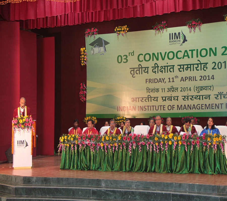 IIM Ranchi Courses & Fees 2025