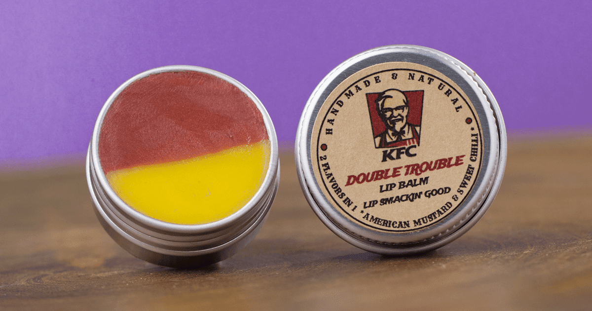 You Should Positively Try These Edible Makeup From KFC
