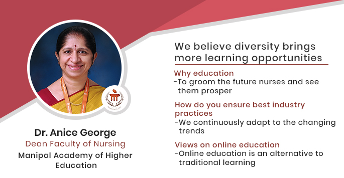 Manipal Academy of Higher Education: Dr. Anice George, Dean Faculty of ...