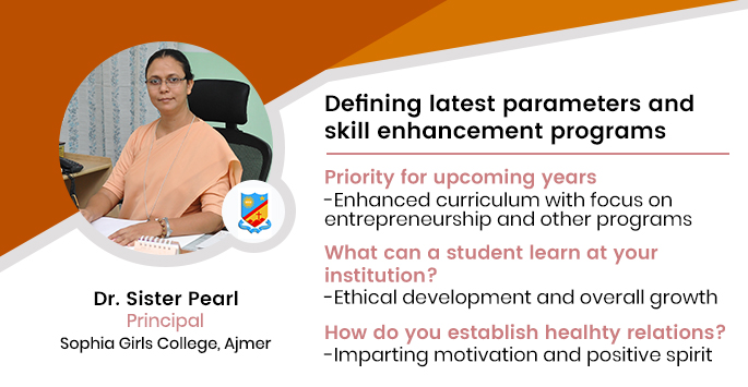 Sophia Girls College: Dr. Sister Pearl, Principal