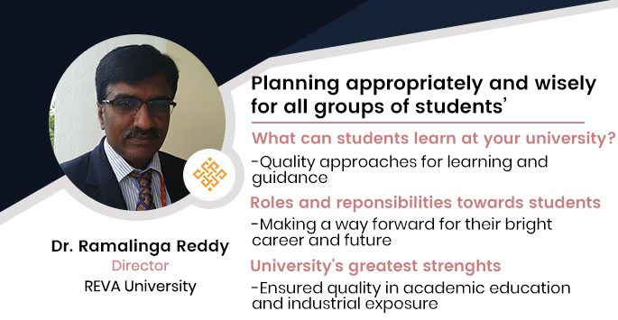 REVA University: Dr. Ramalinga Reddy, Director