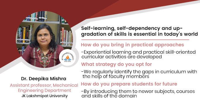 JK Lakshmipat University: Dr. Deepika Mishra, Assistant professor ...