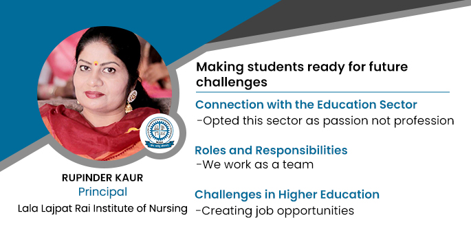Lala Lajpat Rai Institute of Nursing: Rupinder Kaur, Principal