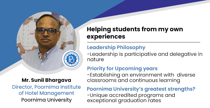 Poornima University: Mr. Sunil Bhargava, Director, Poornima Institute ...