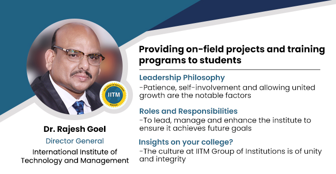IITM Murthal: Dr. Rajesh Goel, Director General