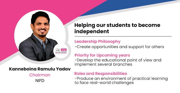 NIFD Hyderabad: Kanneboina Ramulu Yadav, Chairman