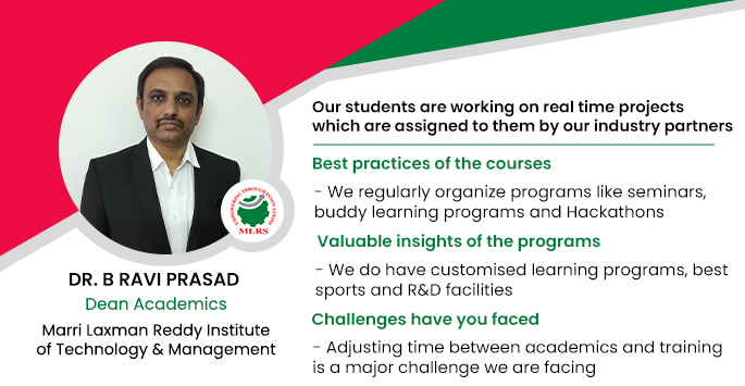 Marri Laxman Reddy Institute of Technology & Management: Dr B Ravi ...