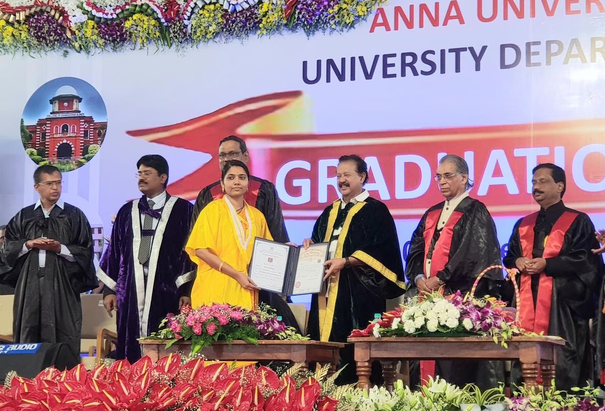 Anna University Awards Degrees to 10,000 Students on Graduation Day