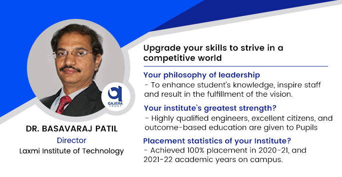 Laxmi Institute of Technology: Dr. Basavaraj Patil, Director