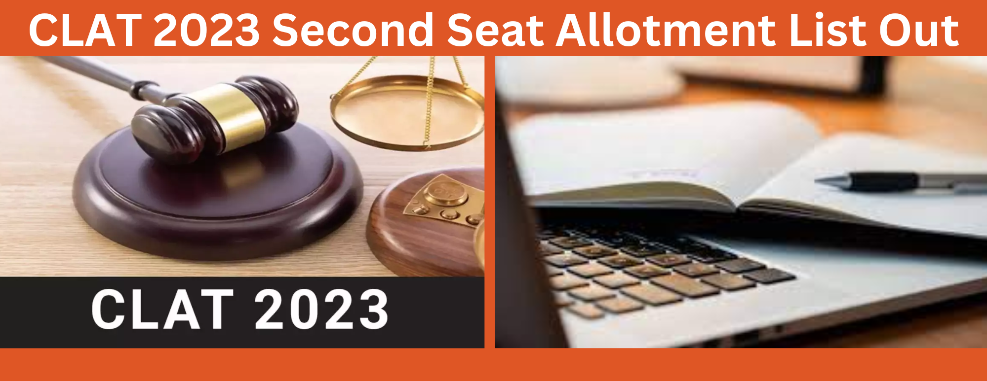 CLAT 2023 Second Seat Allotment List Released; Check Direct Link Here