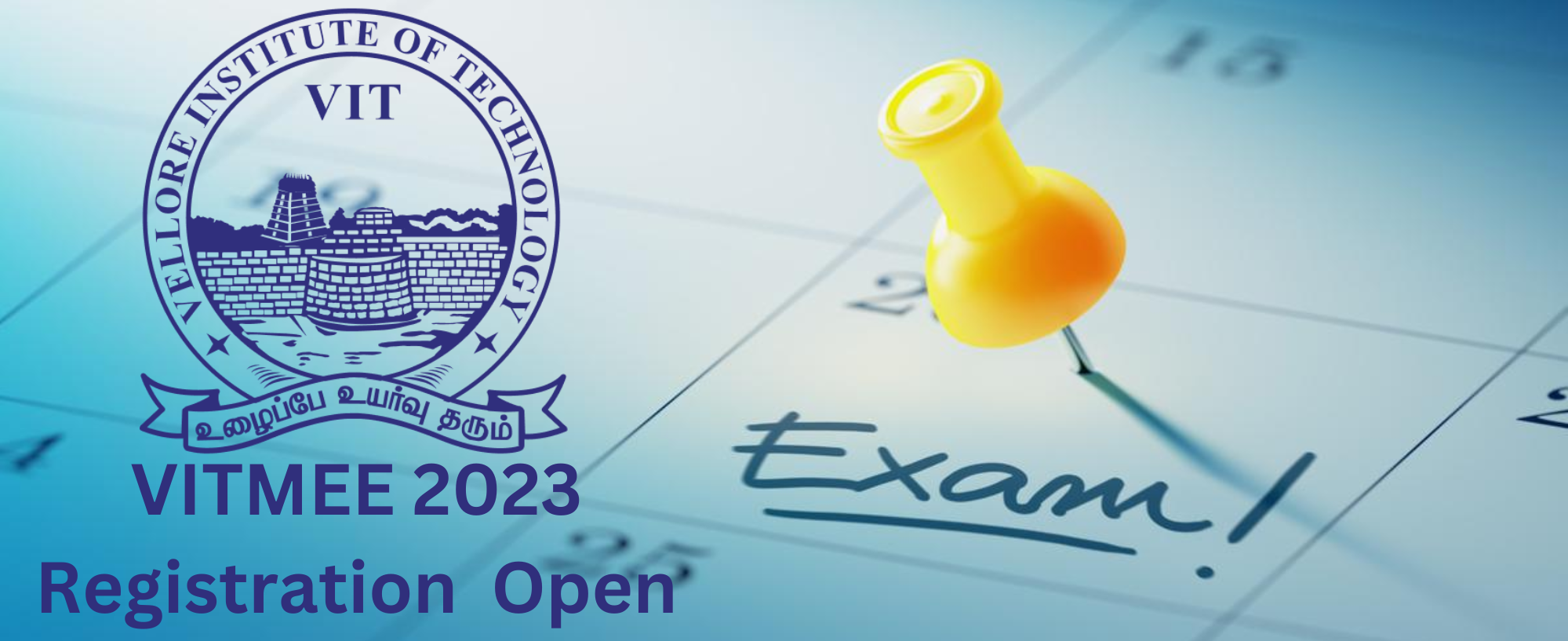 VITMEE 2023 Registration Process Open till March 31; Exam on April 16 & 23