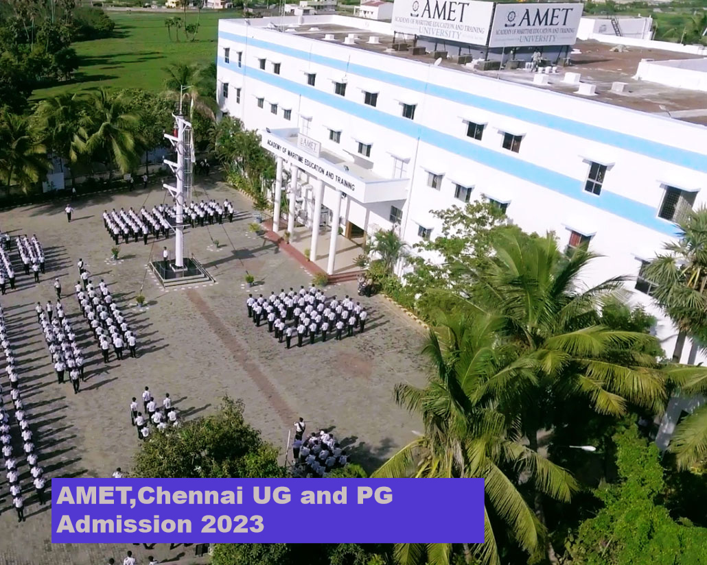 AMET University Admission 2023 Open for UG and PG Programs Apply till ...