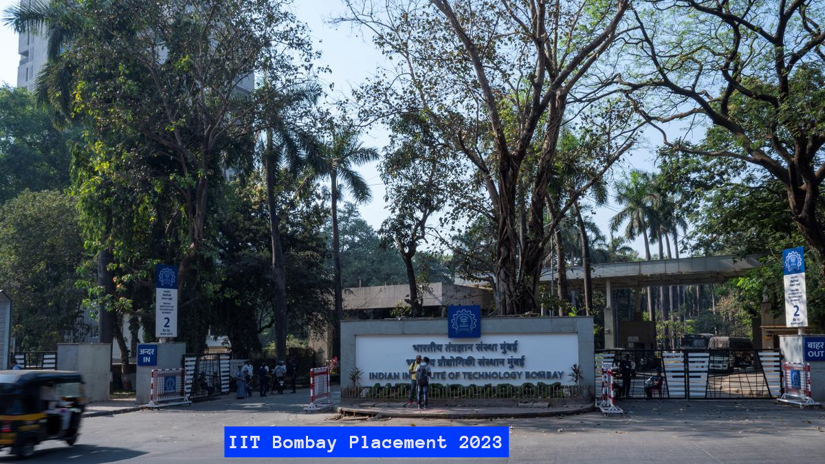 IIT Bombay Placement 2023: CS, Electrical and Mechanical Branches ...