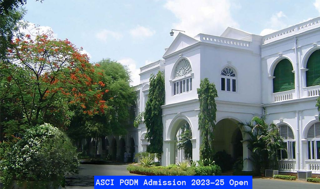 ASCI PGDM Admission 2023-25 Open; Apply till April 15