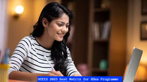 UCEED 2023: Seat Matrix for BDes Programme Released