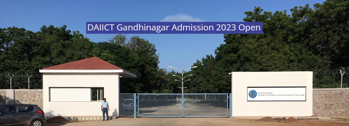 DAIICT Gandhinagar Regular PhD Admission 2023 Open; Apply till April 24
