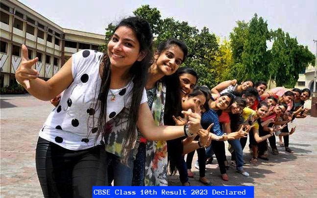CBSE Class 10th Result 2023 Declared @results.cbse.nic.in; Check ...