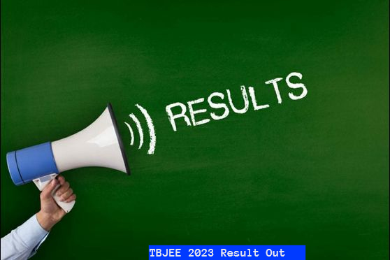 TBJEE 2023 Result Declared @tbjee.nic.in; Check Details Here