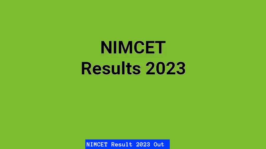 NIMCET Result 2023 Out @nimcet.in; Check Direct Link to Download Scorecard Here