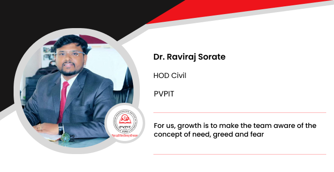 PVPIT: Dr. Raviraj Sorate, HOD Civil