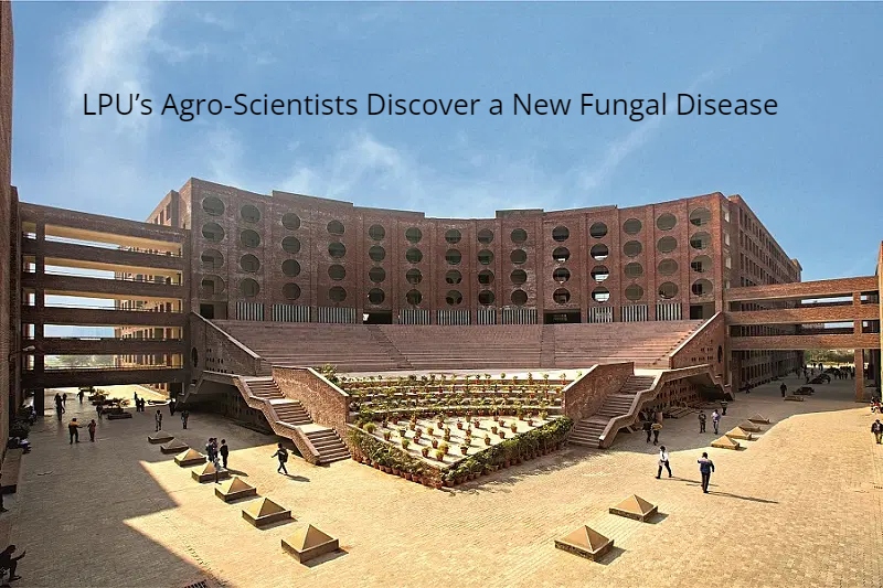LPU’s Agro-Scientists Discover a New Fungal Disease; Check Details Here