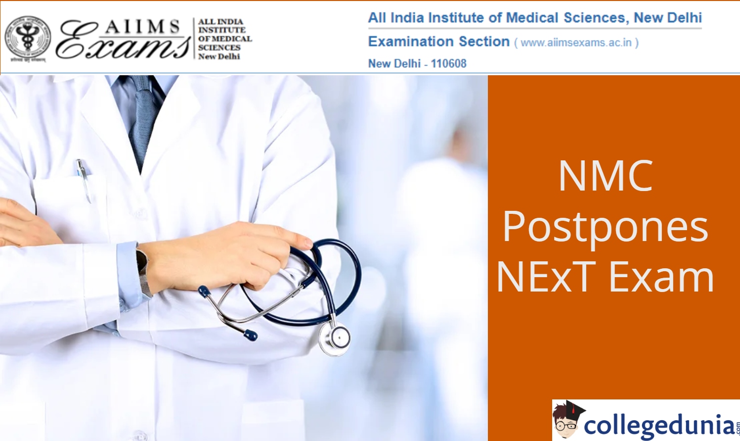 NMC Postpones NExT Exam; Students Inquire About Application Fees ...