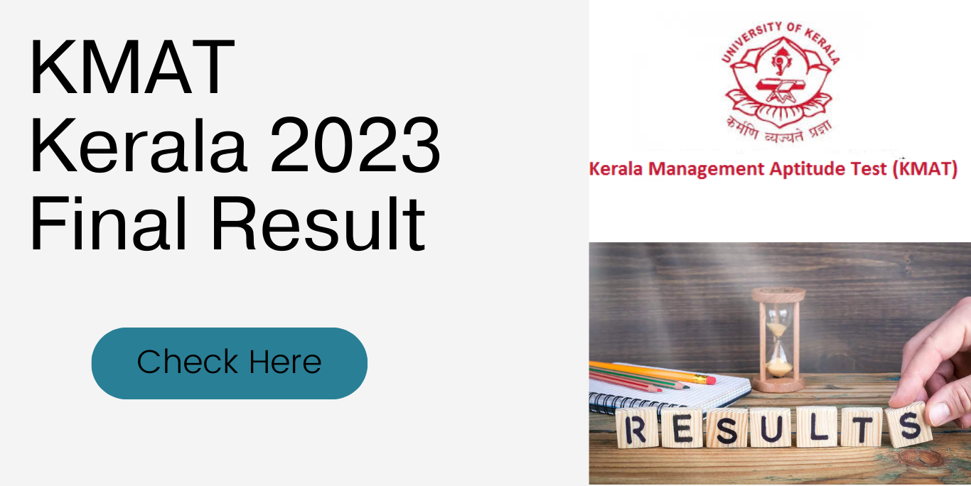 KMAT Kerala 2023 Final Result Announced @cee.kerala.gov.in; Check Details & Download Here