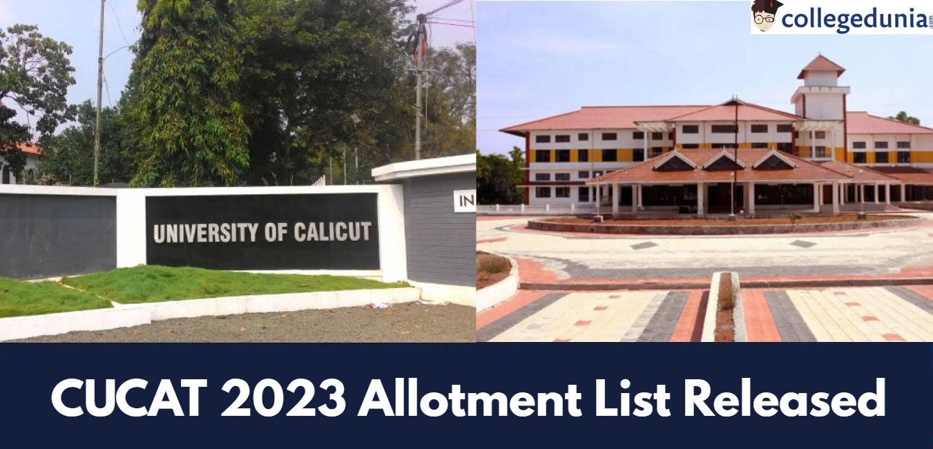 CUCAT 2023 Allotment Out for MA, MSW, and MCA Programs @admission.uoc ...