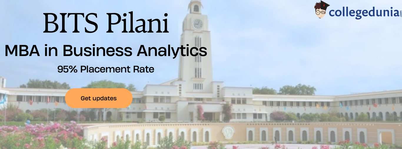 BITS Pilani MBA in Business Analytics Achieves 95% Placement Rate in Debut Batch; Check Details Here