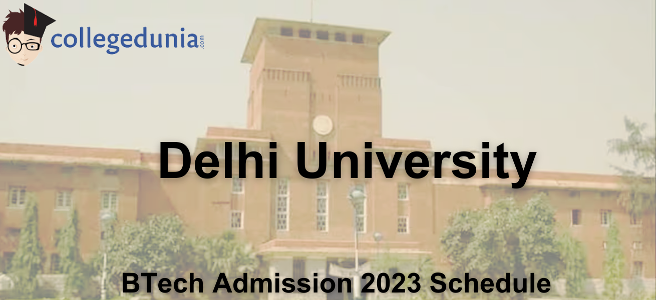 DU BTech Admission 2023 Round 1 Allocation List Out, Reporting Begins ...