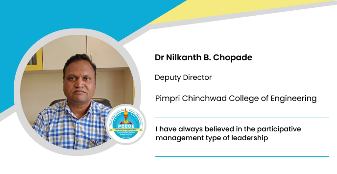 Pimpri Chinchwad College of Engineering (PCCOE): Dr Nilkanth B. Chopade ...