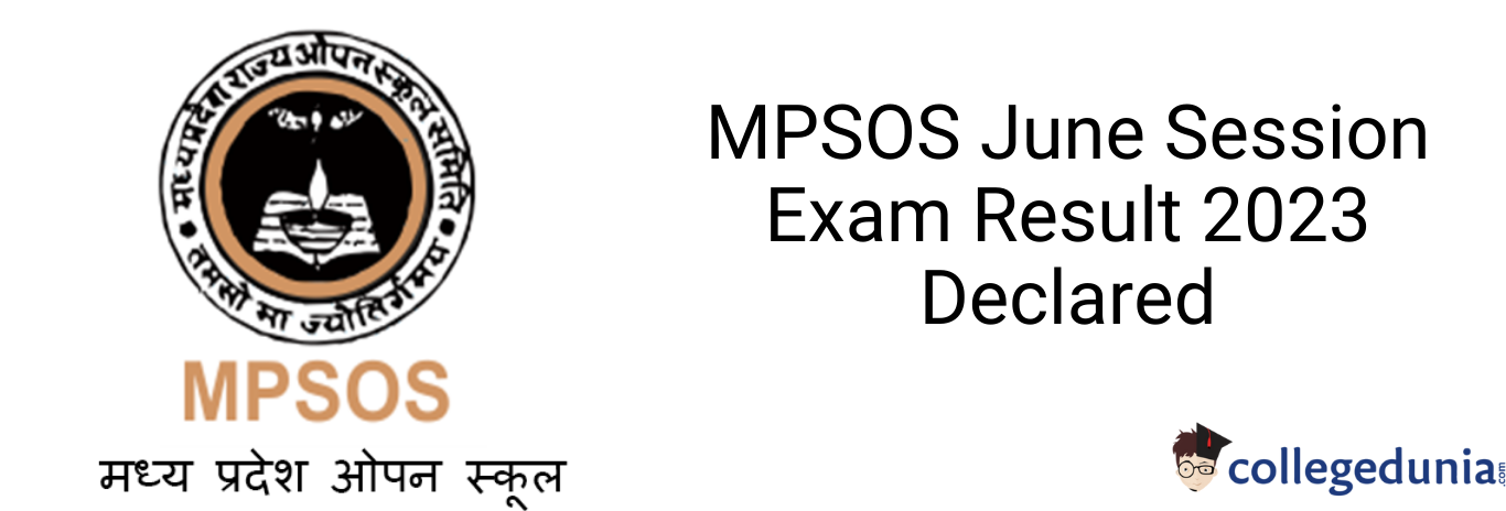 MPSOS June Session Exam Result 2023 Declared: Check Class 10 and 12 ...