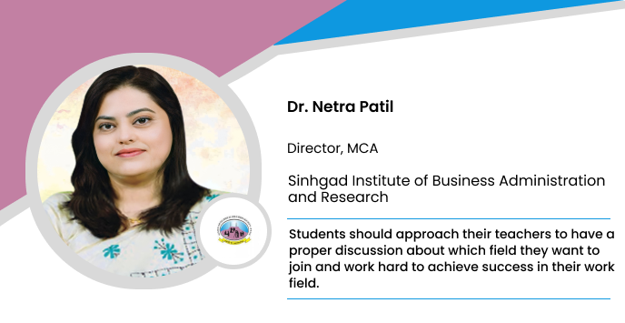 Sinhgad Institute of Business Administration and Research: Dr. Netra ...