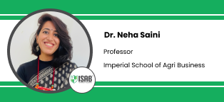 Imperial School of Agri Business, Greater Noida: Dr. Neha Saini, Professor