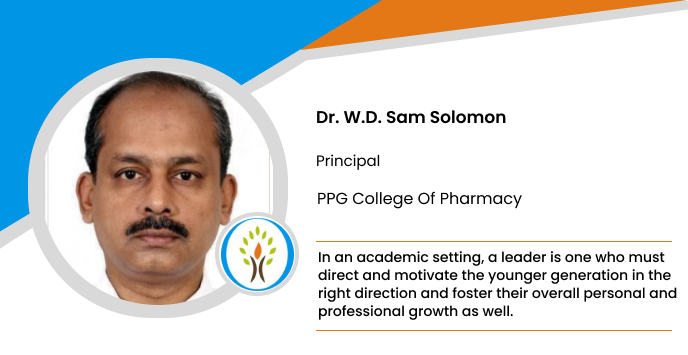 PPG College Of Pharmacy: Dr. W.D. Sam Solomon, Principal