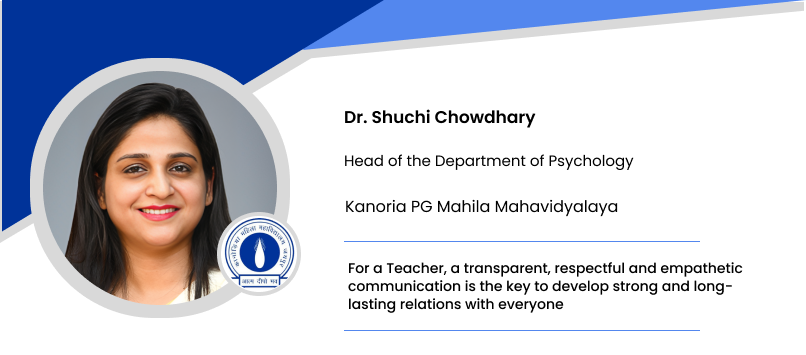 Kanoria PG Mahila Mahavidyalaya Jaipur: Dr. Shuchi Chowdhary, Head of ...