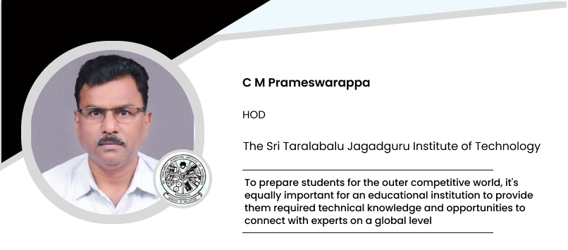 Sri Taralabalu Jagadguru Institute of Technology: C M Prameswarappa, HOD