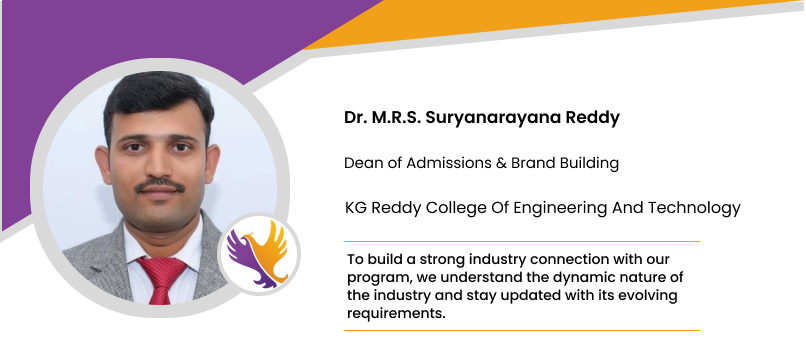 KG Reddy College Of Engineering And Technology: Dr. M.R.S ...