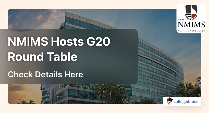 NMIMS Hosts G20 Round Table Fostering International Collaboration among ...
