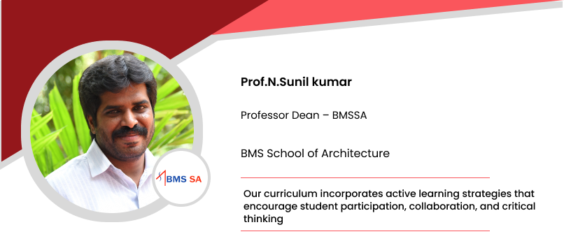 BMS School of Architecture - [BMSCA]: Prof.N.Sunil kumar , Professor ...