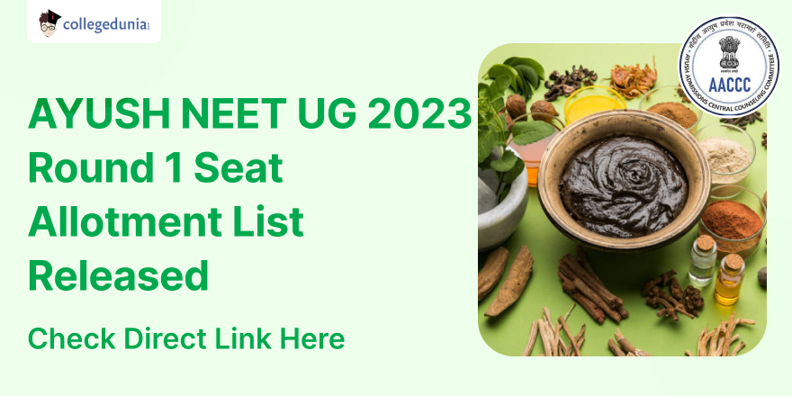 AYUSH NEET UG 2023 Stray Vacancy Round Counselling Ongoing at Deemed Universities; Check ...
