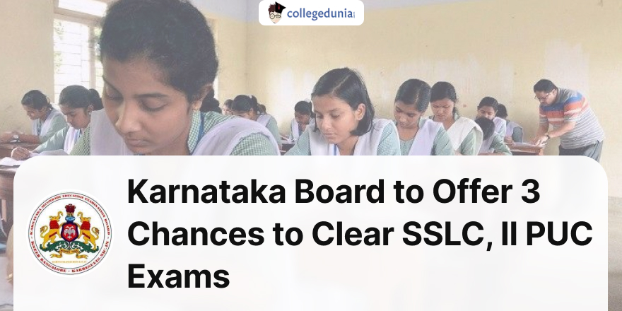 Karnataka Board to Offer 3 Chances to Clear SSLC, II PUC Exams to Reduce Students' Stress; Check ...
