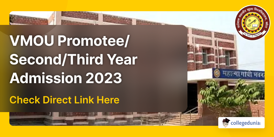 VMOU Promotee/Second/Third Year Admission 2023, Application Deadline ...
