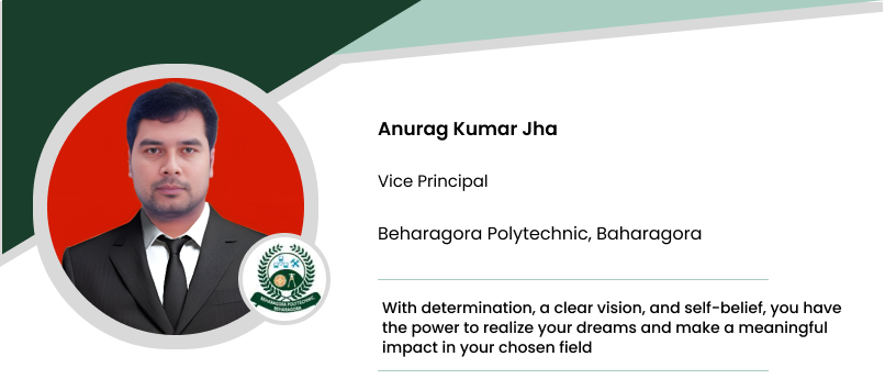 Baharagora Polytechnic: Anurag Kumar Jha, Vice Principal