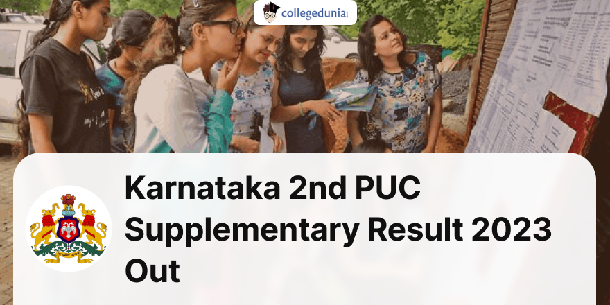 Karnataka 2nd PUC Supplementary Result 2023 Out @karresults.nic.in; Check Direct Link Here