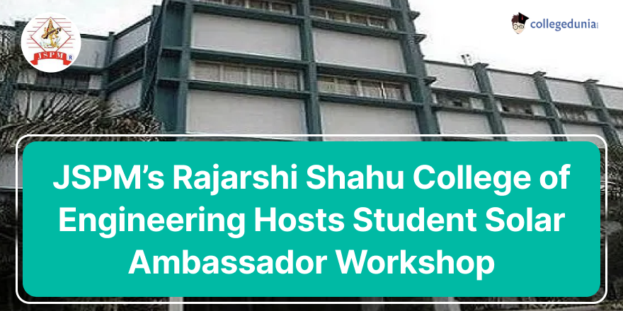 JSPM’s Rajarshi Shahu College of Engineering Hosts Student Solar ...