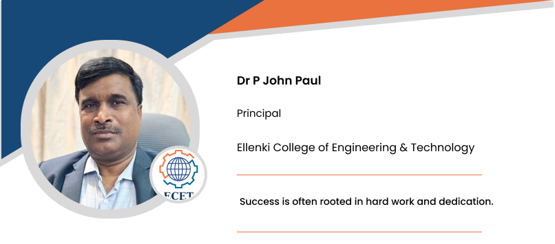 Ellenki College of Engineering & Technology: Dr P John Paul, Principal