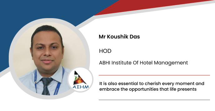 ABHI Institute Of Hotel Management: Mr Koushik Das, HOD