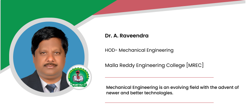 Malla Reddy Engineering College: Dr. A. Raveendra, HOD- Mechanical ...