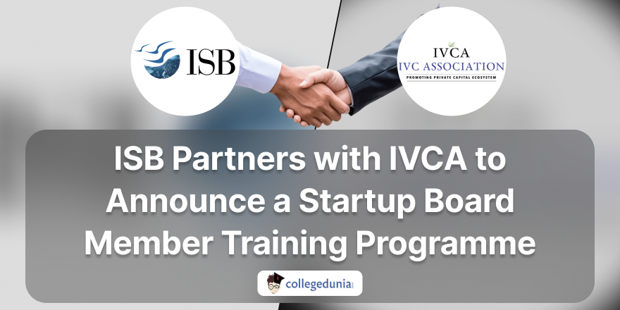ISB Partners with IVCA to Announce a Startup Board Member Training ...